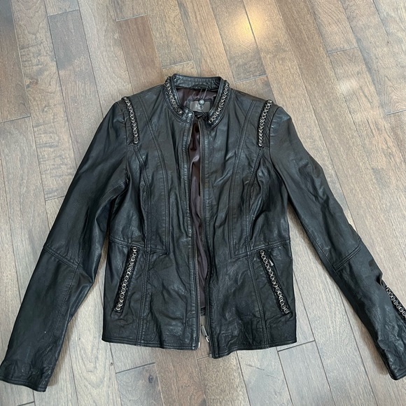 HSO | Jackets & Coats | Hso Black Leather Jacket | Poshmark